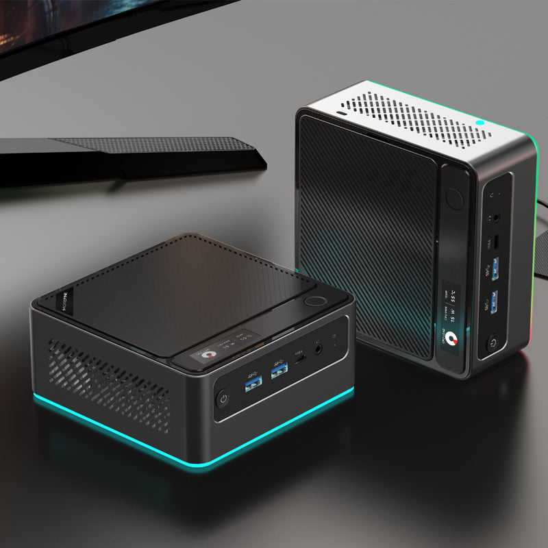 S700 Intel Ultra 9 285H Mini PC with Fingerprint Unlocking and Colorfu ...